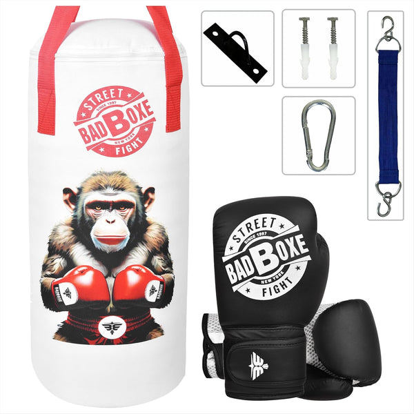 Kids Punching Bag Set Filled 20lbs - twisterfightwear