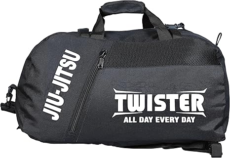 TWISTER Jiu jitsu backpacks (Black/White, Jiu jitsu backpacks ...
